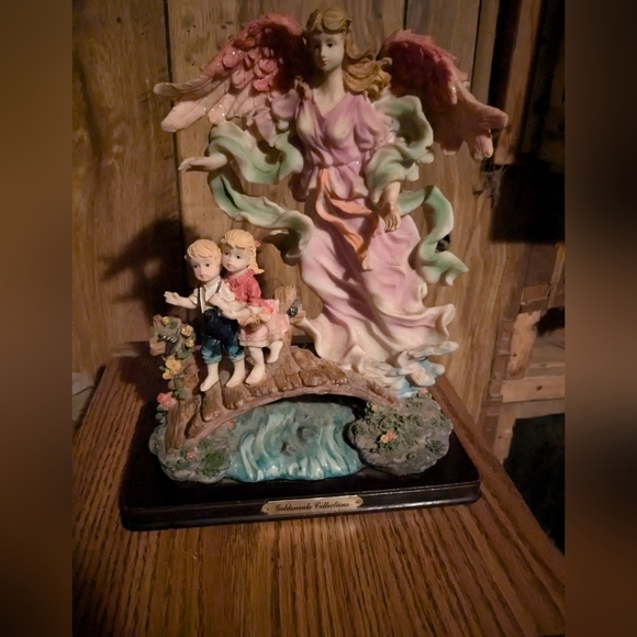 Source Unknown | Accents | Goldenvale Collections Guardian Angel With ...